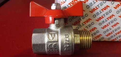 Кран шаровый valtec 1/2" вн.-нар