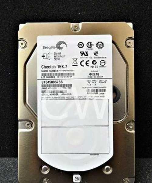 Жесткий диск Seagate 450Gb ST3450857SS SAS 3.5 15K