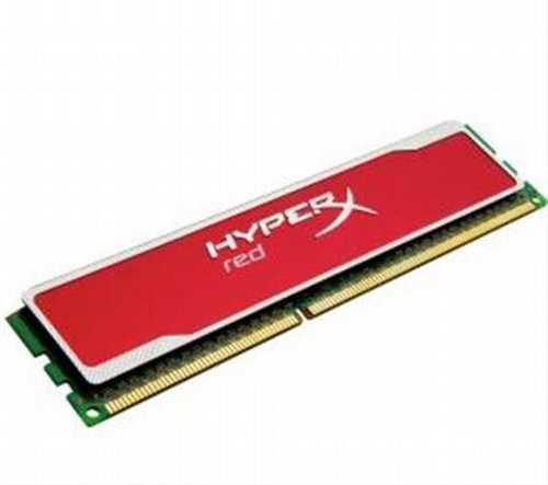 Модуль памяти dimm DDR3 4096Mb, 1333Mhz, Kingston HyperX Red #KHX13C9B1R/4