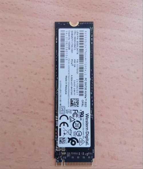 Digital WD Black NVMe 1000 GB PC SN730