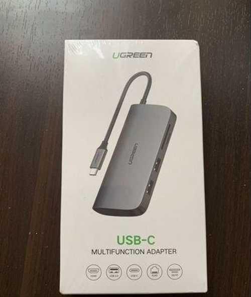 Ugreen USB HUB Type C (модель 50852, 7-в-1)