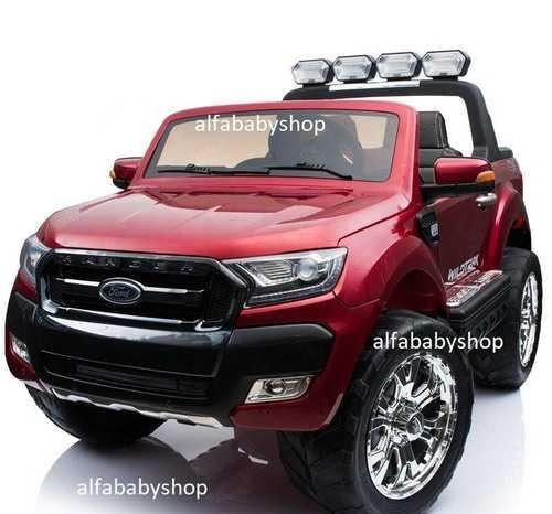 Детский электромобиль ford ranger F650 красный