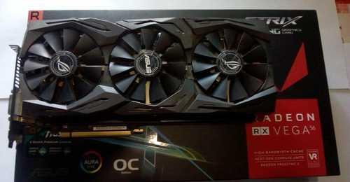Видеокарта Asus ROG-strix vega 56 8gb