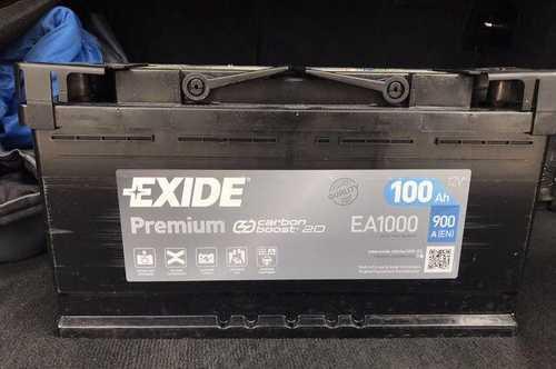 Аккумулятор 100Ah exide Premium EA1000