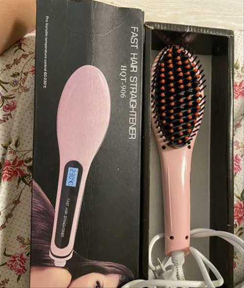 Расческа-выпрямитель Fast Hair Straightener