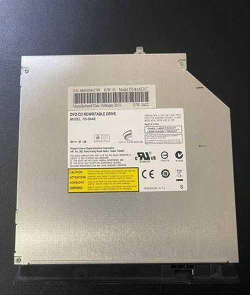 DVD-RW приводы для ноутбука модели DS-8A4S и UJ8A2