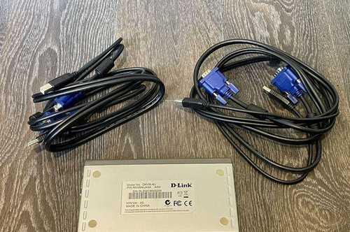 Switch d-Link 4-port KVM, dkvm-4U