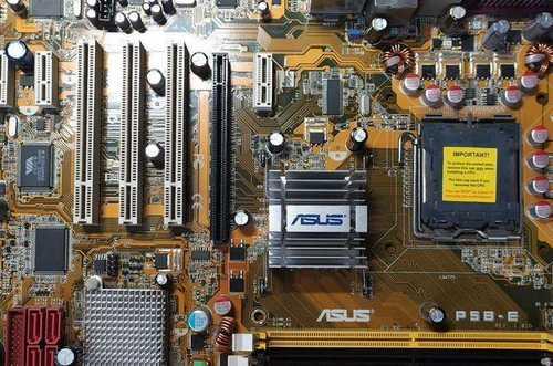 Материнская плата asus p5b-e 775 ddr2