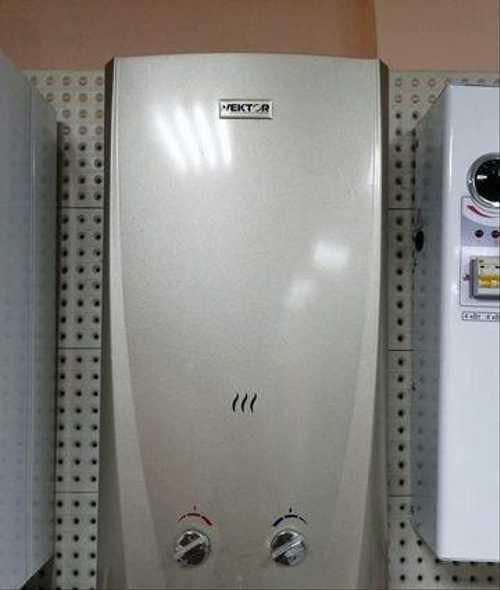 Газовый проточный водонагреватель vektor JSD20-E