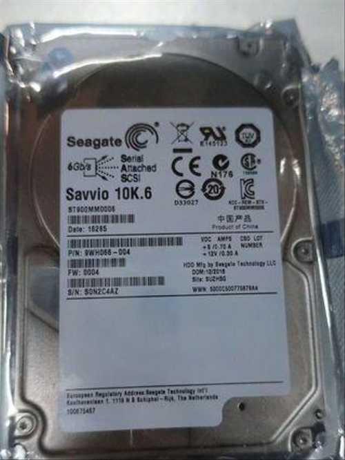 Жесткий диск Seagate 10K 900 Gb ST900MM0006 SAS