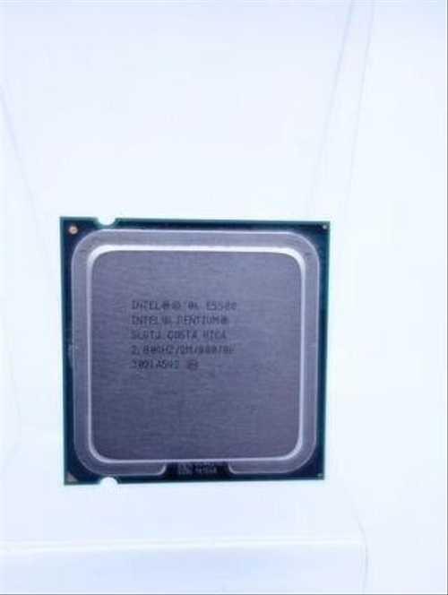 Процессор: intel pentium e5500