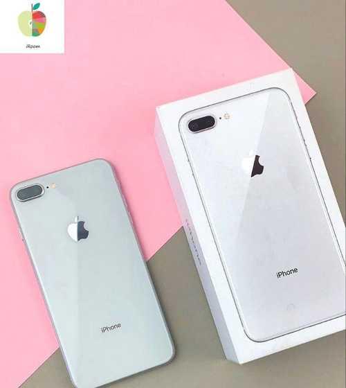 Apple iPhone 8 Plus 64 Gb Silver / Белый, Новый