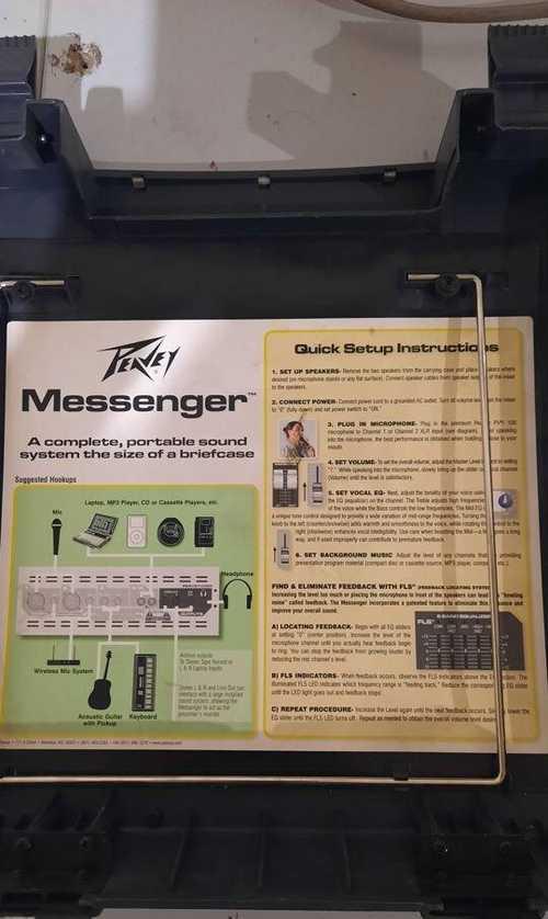 Акустическая система Messenger M100 peavey