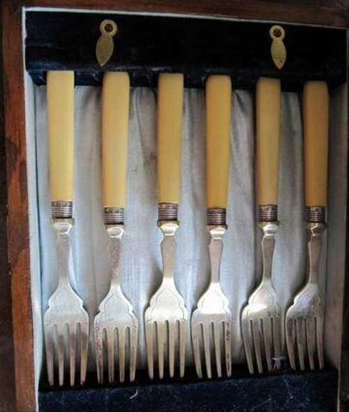 Старинный набор вилки ножи серебро | Festima.Ru - Мониторинг объявлений