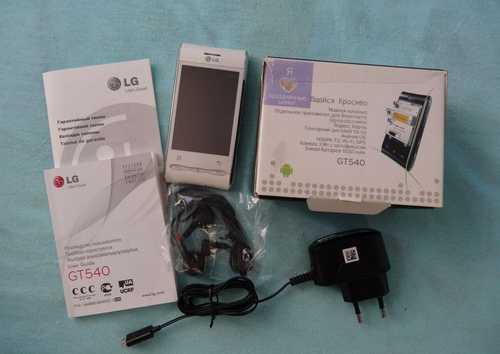 Смартфон LG GT540