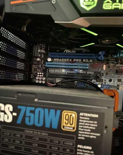 Asus M5A99FX PRO R2.0+16GB DDR3+AMD FX-9370