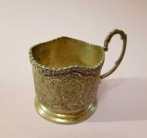 Подстаканник серебряный