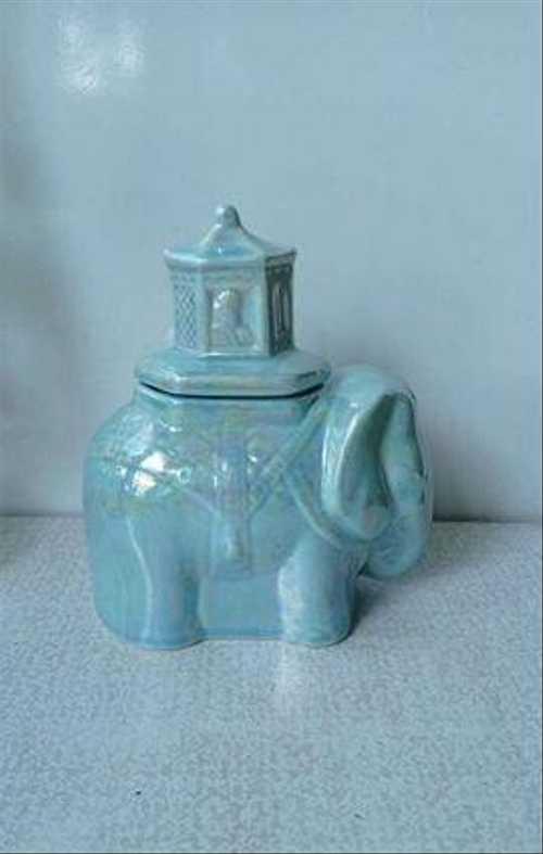 Чайница Слон керамика