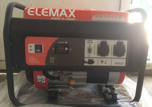 Генератор бензиновый Elemax SH 4600 EX