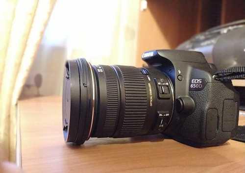 Canon 650D + Sigma 17-50 f/2,8