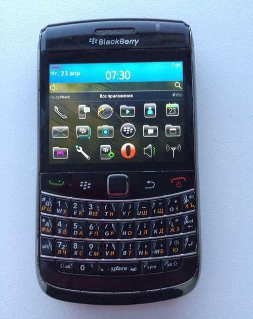 Телефон BlackBerry bold 9700 black