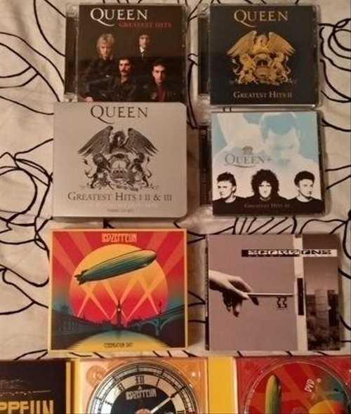 Фирменные CD, Queen, Scorpions, LED zeppelin, Alic