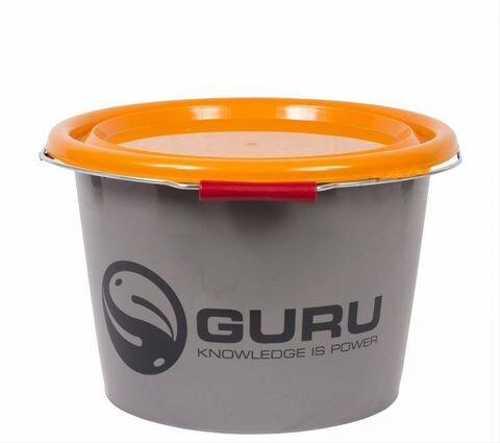 Guru Ведро Bucket 19л c крышкой серое