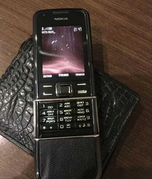 Nokia 8800 Arte Sapphire Black
