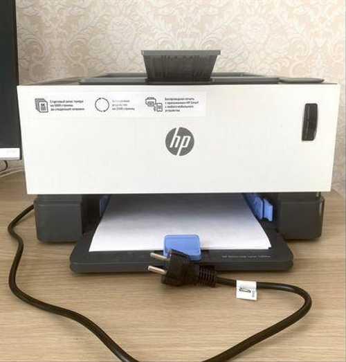 Принтер лазерный HP Neverstop Laser 1000w ч/б А4 w
