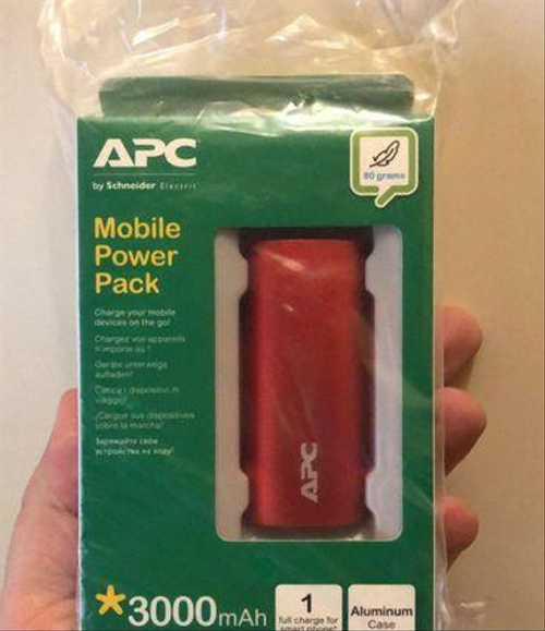 M3rd-ec, APC Mobile Power Bank 3000 mAH (новый)