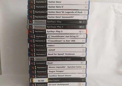 Игры Playstation 2 / PS2 Лицензия