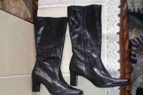 Сапоги новые Clarks натур.кожа,новые
