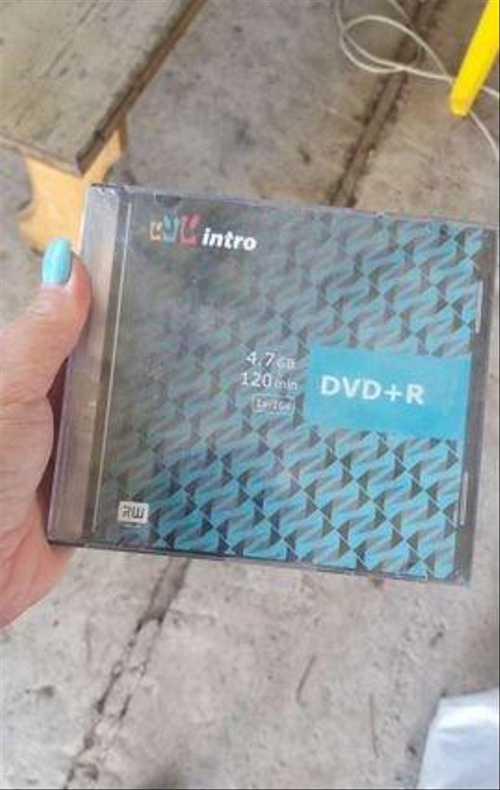 Диск dvd + r