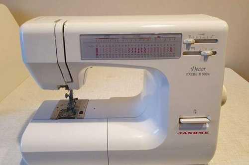 Janome decor excel II 5024 Швейная машина