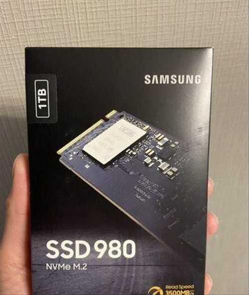 Ssd 980 М2 Samsung 1тб новый