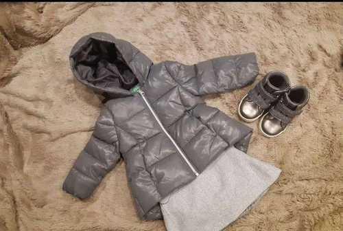 Куртка benetton, р.82 см, 1-2 года