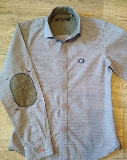 Модная рубашка 134-140см