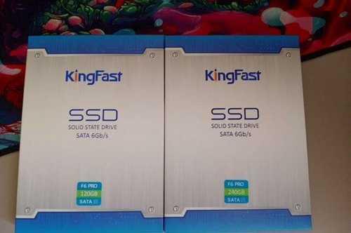 SSD Kingfast 120/240gb новые