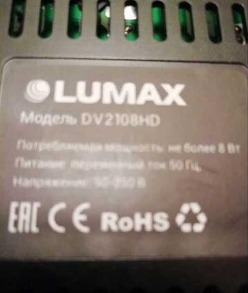 Тв приставка lumax dv2108hd