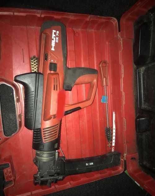 Пороховой пистоле hilti dx76