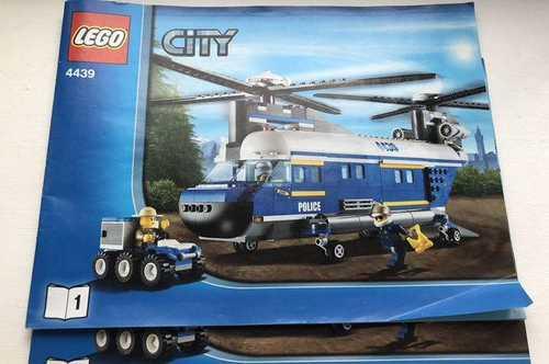 Lego 4439 City Грузовой вертолет