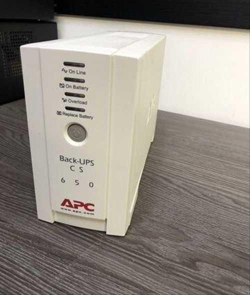 Ибп APC Back-UPS CS 650 (BK 650 EI)