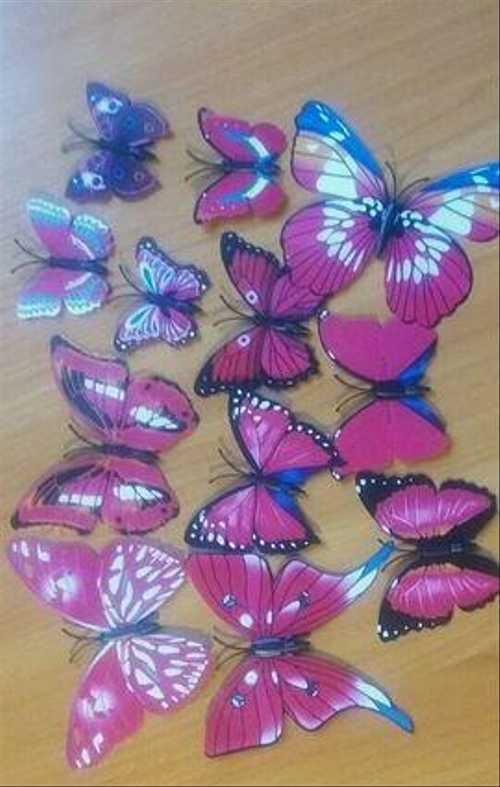 Бабочки декор д/дома