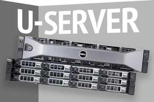 Сервер Dell R720XD 12LFF 2х2697v2 32Gb H710p 2x110
