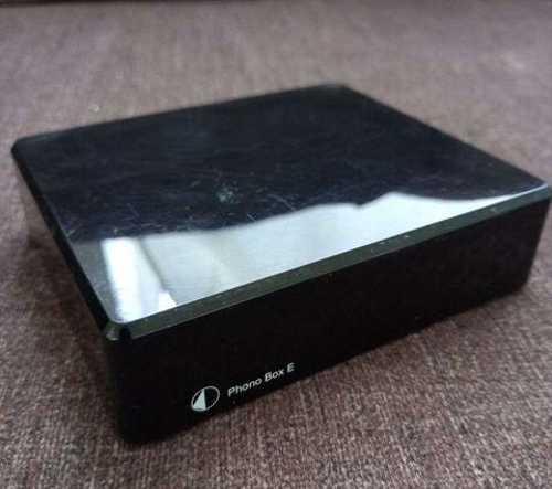 Фонокорректор Pro-Ject phono BOX E black