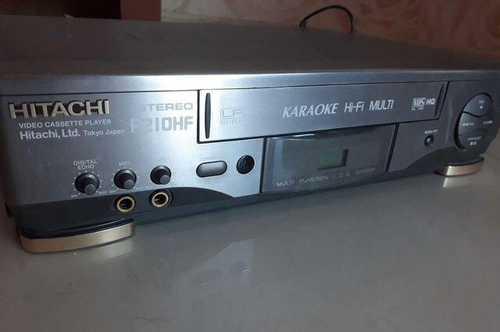 Видеомагнитофон hitachi VT-P-210HF(GK)