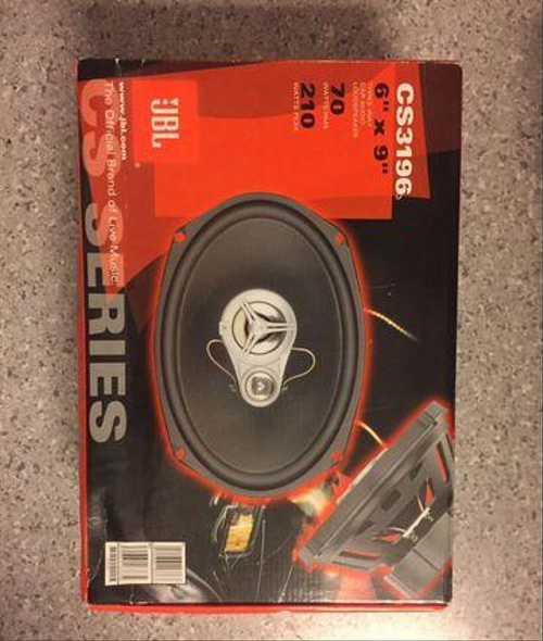 Автоакустика JBL cs-3196 Новая