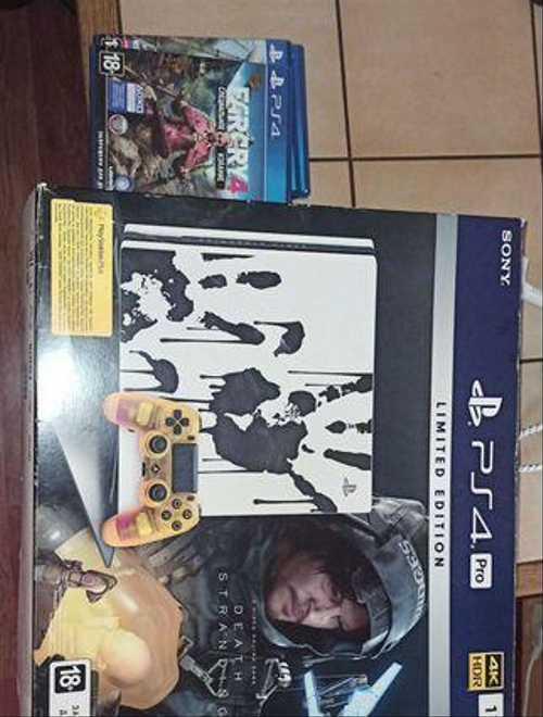 Sony ps4 pro limited edition death stranding