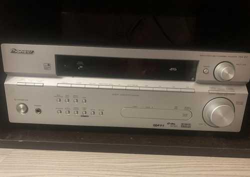 Ресивер pioneer vsx-817+ колонки Sven HP-560T