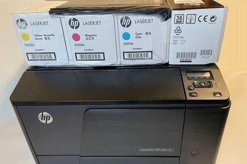 HP LaserJet Pro 200 color M251n/ +4 ориг картриджа